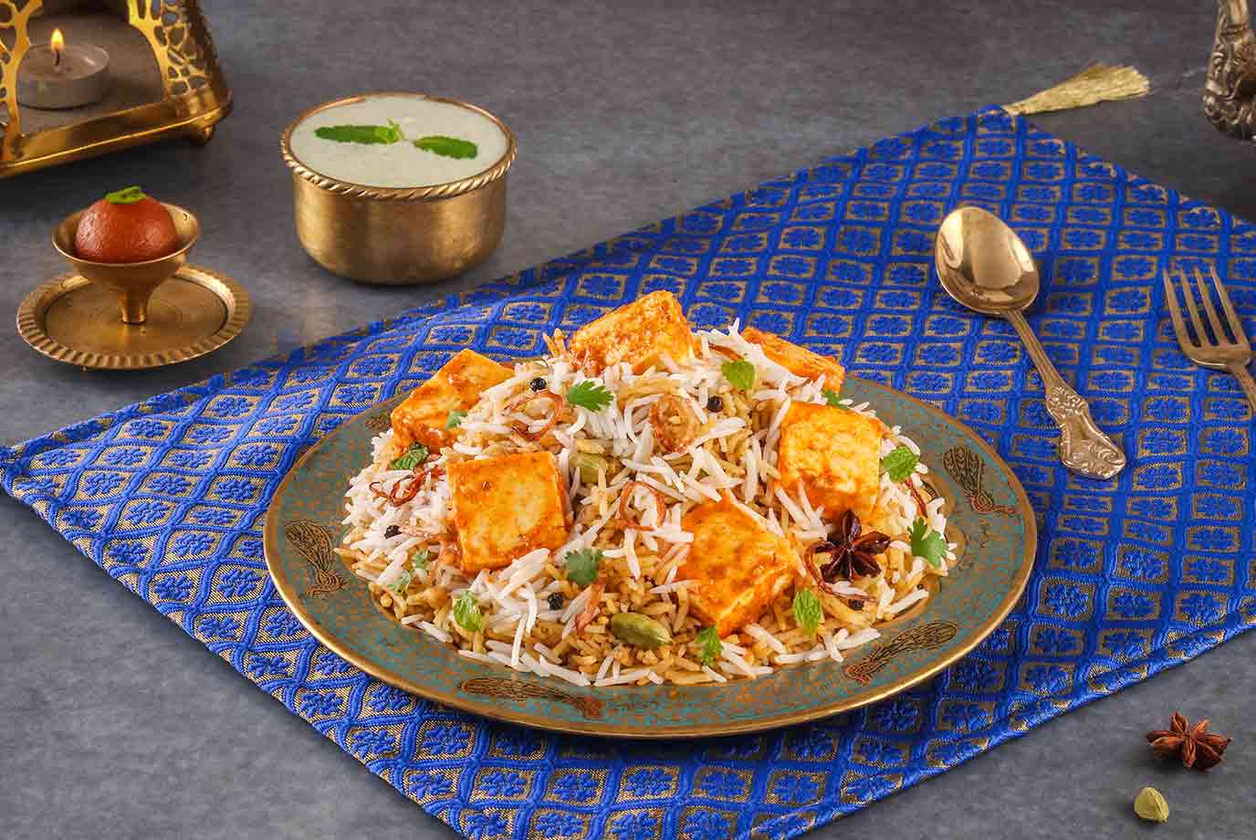 Order Spicy Zaikedaar Paneer Hyderabadi Paneer Biryani Serves 1 2 ... Order Spicy Zaikedaar Paneer Hyderabadi Paneer Biryani Serves 1 2 ...